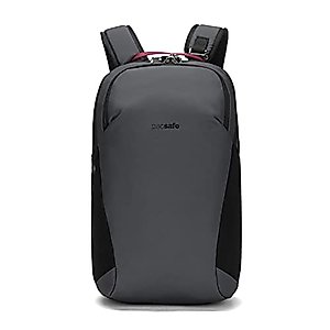 Pacsafe Vibe 20L Security & Anti-Theft Daypack - Slash Proof & Lockable, Slate