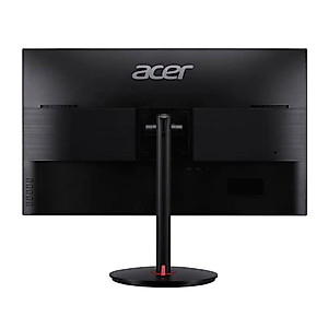 Acer Nitro 31.5" WQHD 2560 x 1440 Gaming Monitor | AMD FreeSync Premium | Agile-Splendor IPS | 165Hz | Up to 0.5ms | ZeroFrame Design | Display Port 1.4 & 2 x HDMI 2.0 Ports | XV320QU Lmbmiiphx,Black