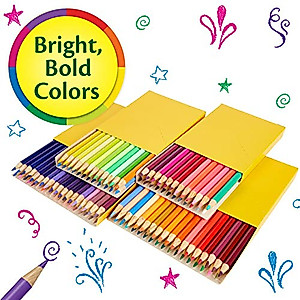 Crayola Colored Pencils Set (120ct), Bulk, Great for Adult Coloring Books, Gifts for Kids & Adults