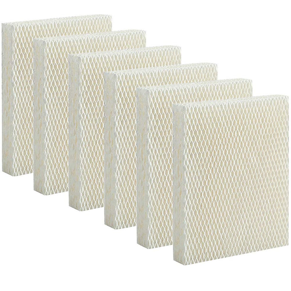 Lxiyu Humidifer Wicking Filter Replacement for Honeywell Filter T,HEV615 and HEV620 Humidifier,Compatible with Part # HFT600 Filter (6 Pack)