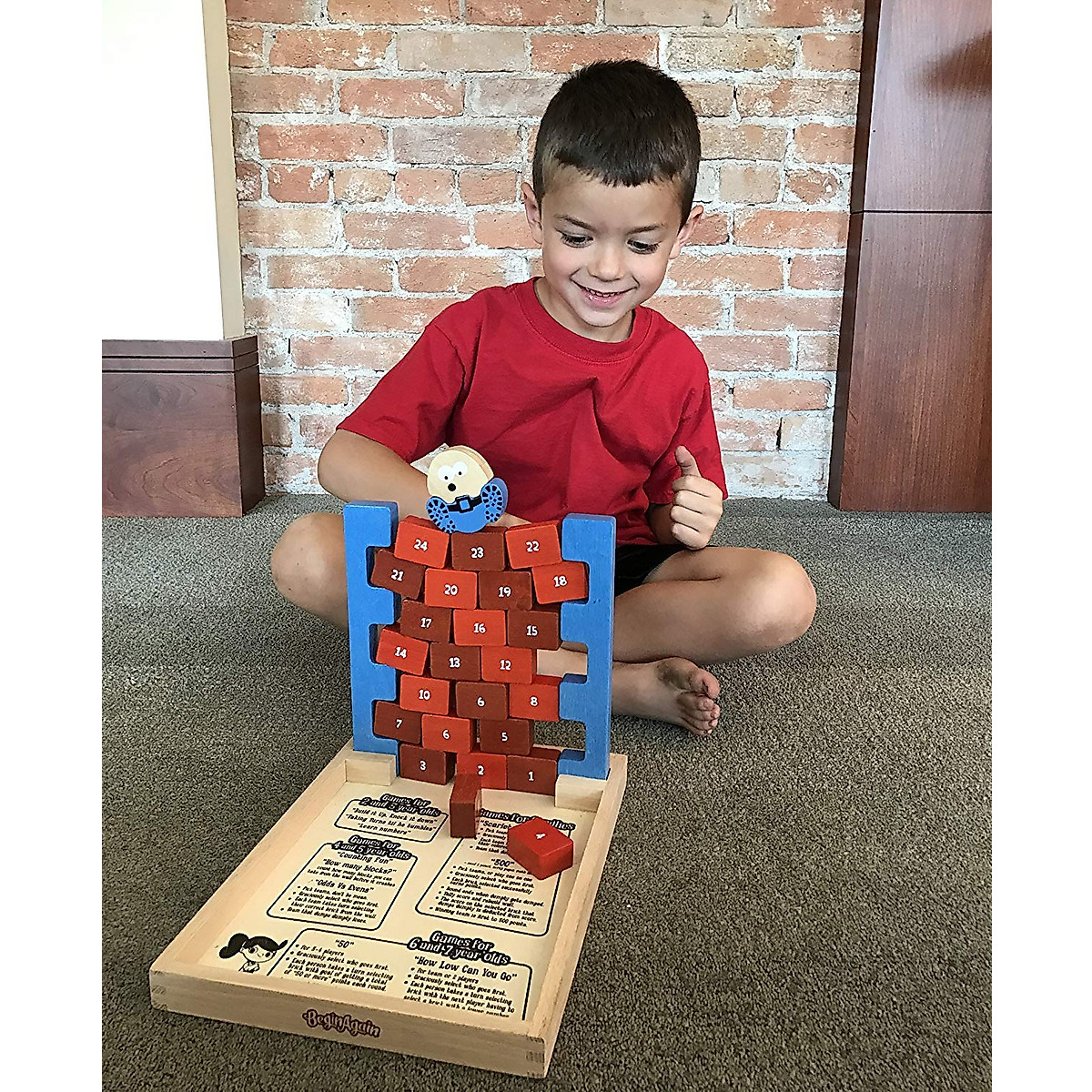 BeginAgain Don't Dump Dumpty - Educational Spatial Awareness Number Learning Game - Kids 2 and Up