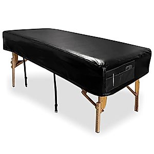 HMOCK Massage Table Cover for Massage Bed Cover Leather, Massage Table Sheets Sets,Lash Bed Cover, Massage Table Pad, Massage Table Accessories, Spa Bed Cover, Massage Sheets Sets, Massage Bed Sheets