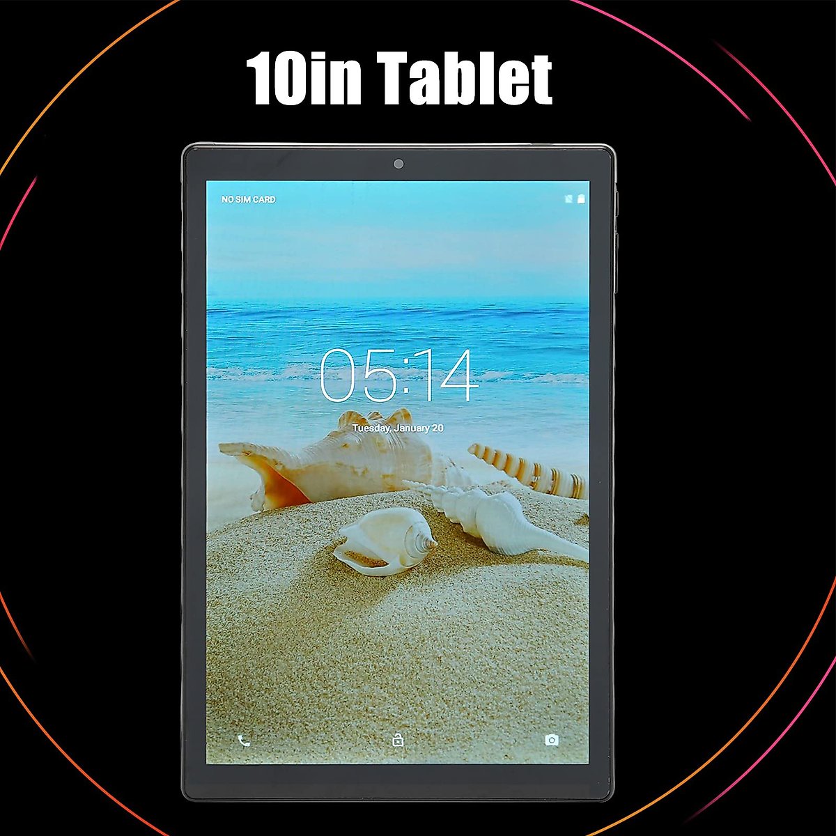 Support Calling Tablet PC, HD Tablet OctaCore Processor 100-240V 5000mAh Battery (US Plug)