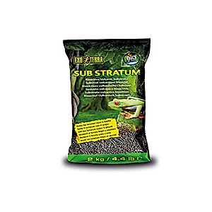 Exo Terra Sub Stratum, Bioctive Volcanic Substrate for Reptile Terrariums, 4.4 lb