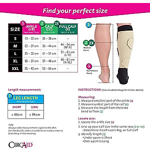 CircAid juxtalite HD lower leg system long XL