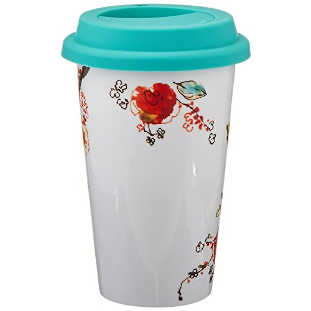 Lenox Chirp Thermal Travel Mug, 1 Count (Pack of 1), Multi