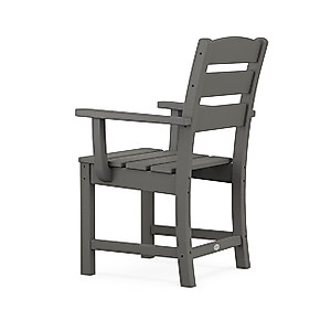 POLYWOOD® Lakeside Dining Chair, Slate Grey
