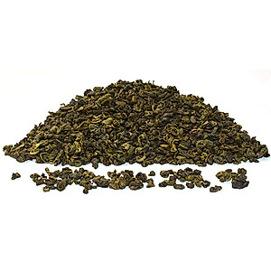 TIAN HU SHAN Premium Tea Loose Leaf Tin box (Green tea, 8 Ounce (Pack of 1)
