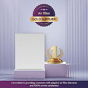 XBGG 3 Pack C545 Replacement Filter S Compatible with Winix C545 Air Purifier Only, C545 True HEPA Filter S Replace Part Number 1712-0096-00 for Winix C545