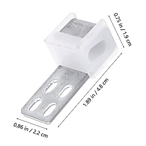 Veemoon 40 Pcs Sofa Spring Clipped Button Sofa Chair Home Furniture Wire Repair Kit Furniture Repair Kit Goblincore Room Upholstery Repair Kit Couch Chair Clips Plastic Cushion Component