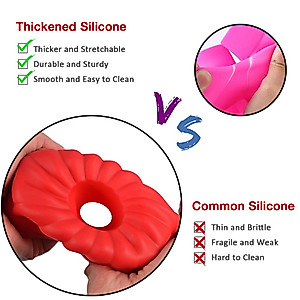 Wisehold Silicone Fluted Cake Pan (5pc), 6 inch Diameter, Nonstick Round Cake Mold, Reusable Silicone Baking Mold Suitable for Making Jello, Cake, Gelatin and Mousse bread