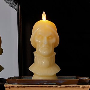 Luminara Disney's The Haunted Mansion Female Staring Statue Figural Flameless LED Candle