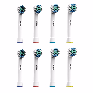 Pursonic EBS17-8 Sensitive Premium Replacement Toothbrush Heads for Oral B Toothbrushes, 8 Count