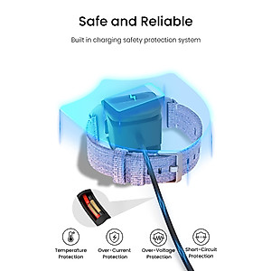 Sinoacc Charger for Fitbit Charge 3 Replacement USB Charging Cable Cord for Fitbit Charge 3 Fitness Activity Tracker 3.3Ft/1M