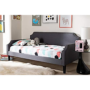 Baxton Studio Daybeds, Twin, Grey