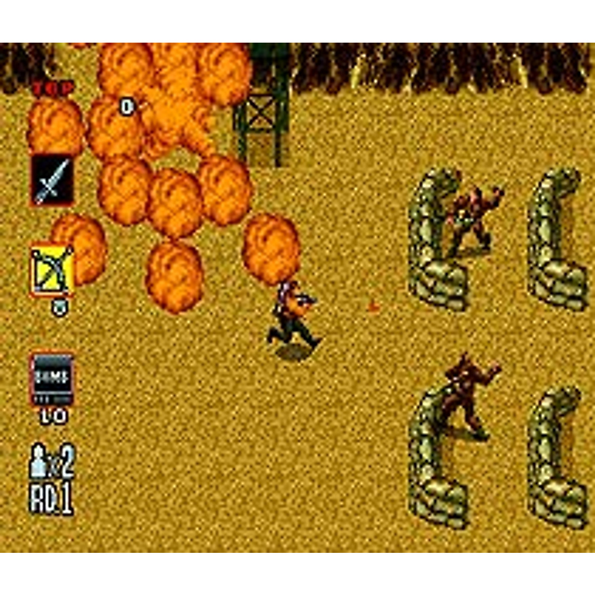 Rambo III 16 bit MD Game Card For Sega Mega Drive For Genesis-PAL-E