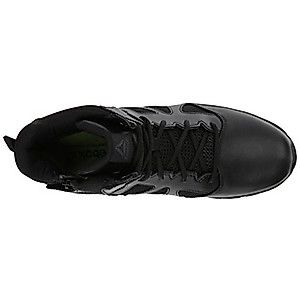 Reebok mens Sublite Cushion 6 Inch Military Tactical Boot, Black, 7.5 Wide US