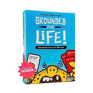 WHAT DO YOU MEME? Grounded for Life - The Ultimate Family Night Game - Family Card Games for Kids and Adults Family