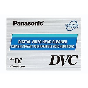 Panasonic AY-DVMCLWW Mini Digital Video Head Cleaner