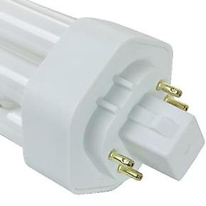 Circle (10 Pack) PLT-42W 865, 4 Pin GX24Q-4, 42 Watt Triple Tube, Compact Fluorescent Light Bulb