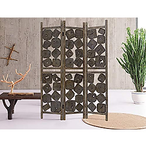 Screen Gems Glenbrook Screen Room Divider, one Size, Grey