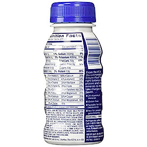 Ensure Plus Nutrition Shake, 8 FL Oz each, 30 Count