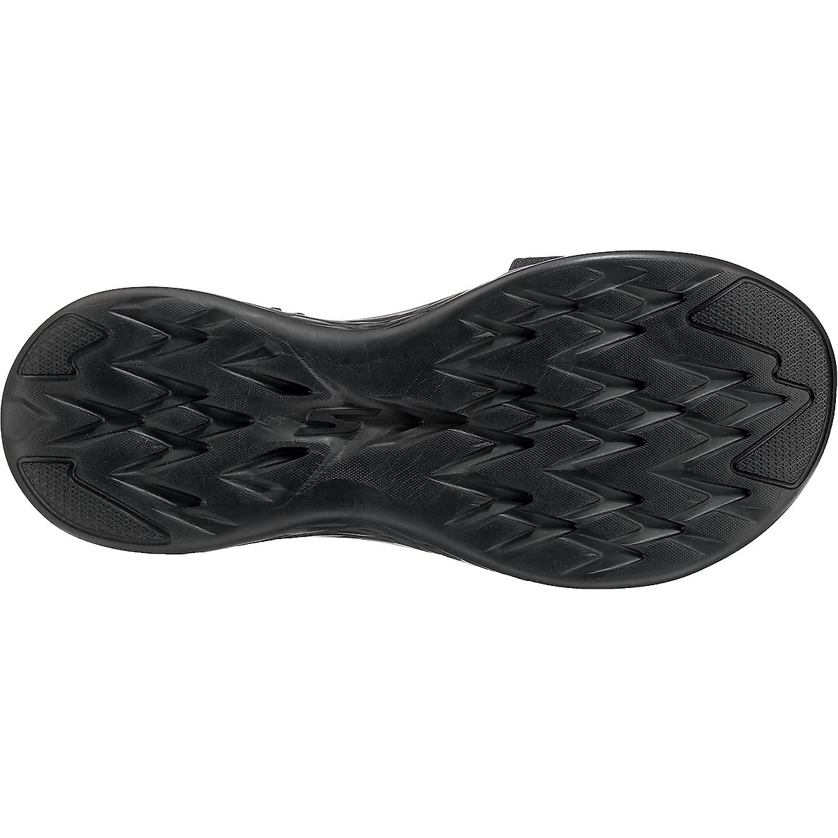 Skechers Women's On-The-Go 600-Brillancy Sport Sandal, Black, 10 Wide