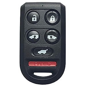 Horande Replacement Keyless Entry Key Fob Cover Case fit for 2006 2007 2008 2010 Honda Odyssey Key Fob Shell (6 Buttons)