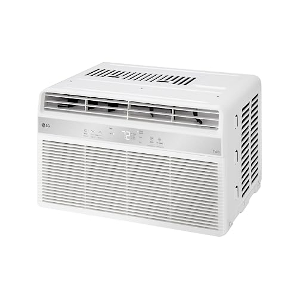 LG LW6024RSMX Window Air Conditioner, Wi-Fi Enabled w/Remote, for Small Room (260 Sq.Ft.), Quiet Operation, 115V, 6,000 BTU, White