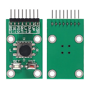 ACEIRMC 6pcs 5-Channel Five Direction Navigation Button Module 5D Rocker Joystick Independent Keyboard for Arduino MCU