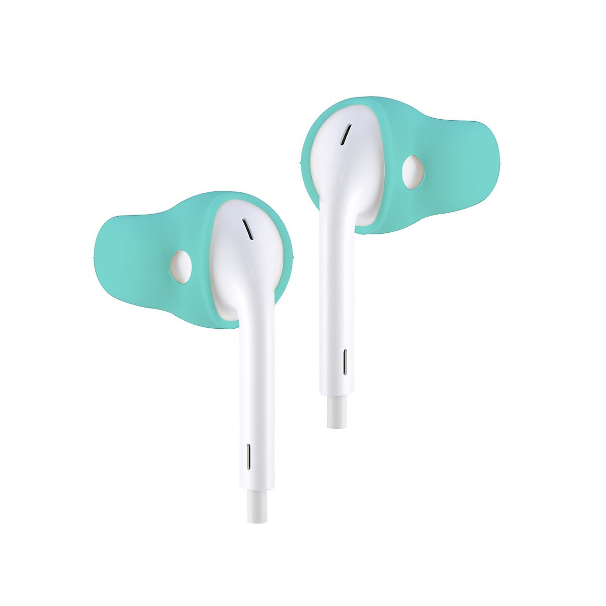 ACOUS Design Purest Earbuds Covers Anti-Slip Sport Covers Compatible with Apple EarPods and AirPods (Light Blue)
