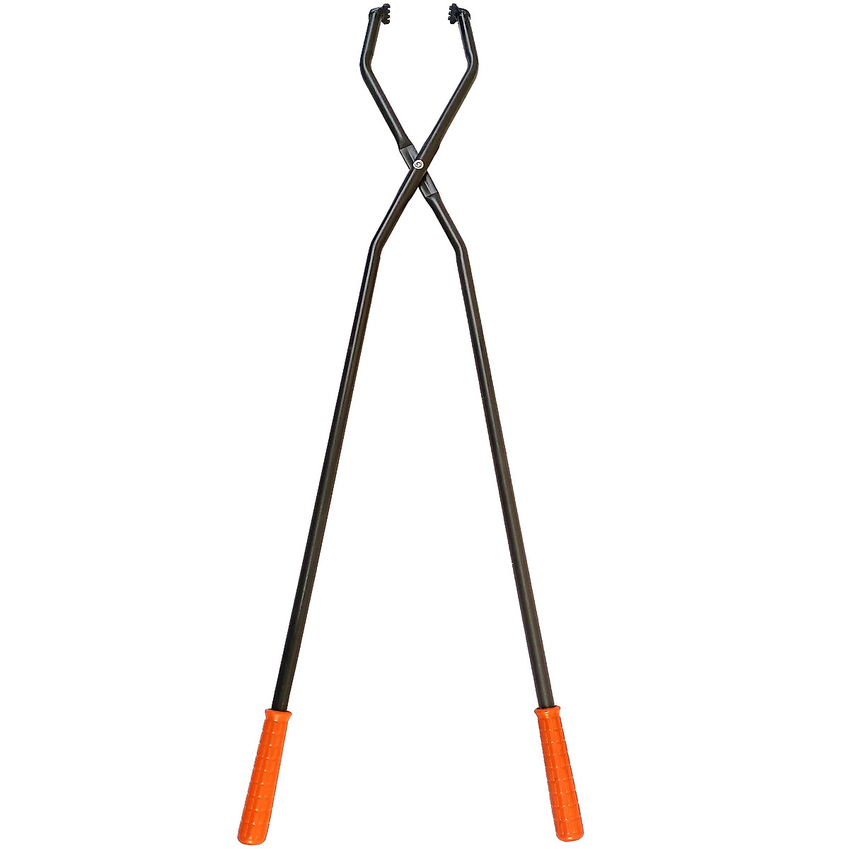 TAFIEDA Fireplace Tongs Log Grabber. 40 Inches Heavy Duty Fire Pit Tongs Log Grabber. Upgraded Fire Tongs For Indoor & Outdoor Fireplace Fire Pit Camping Fire Wood Stove.