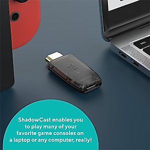 Human Things GENKI ShadowCast - Easily Connect and Play Game Consoles on The Laptop, Smallest Capture Card with Great Performance