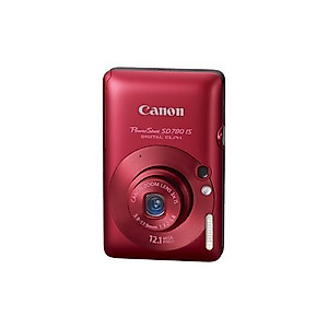 Canon PowerShot SD780IS 12.1 MP Digital Camera with 3x Optical Image Stabilized Zoom and 2.5-inch LCD (Deep Red)