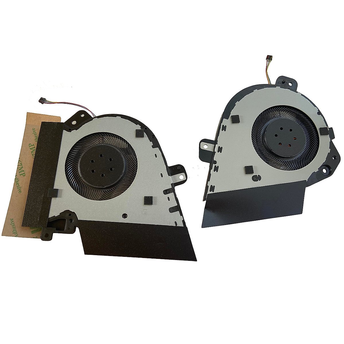 HK-Part Fan for Asus Rog GA502DU GX505 GX505D GX505DW GX505DV CPU Gpu Cooling Fan Set DC5V