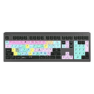 Logickeyboard Backlit 'Astra2' Designed for Editing in Apple Final Cut Pro • p/n LKB-FCPX10-A2M-US