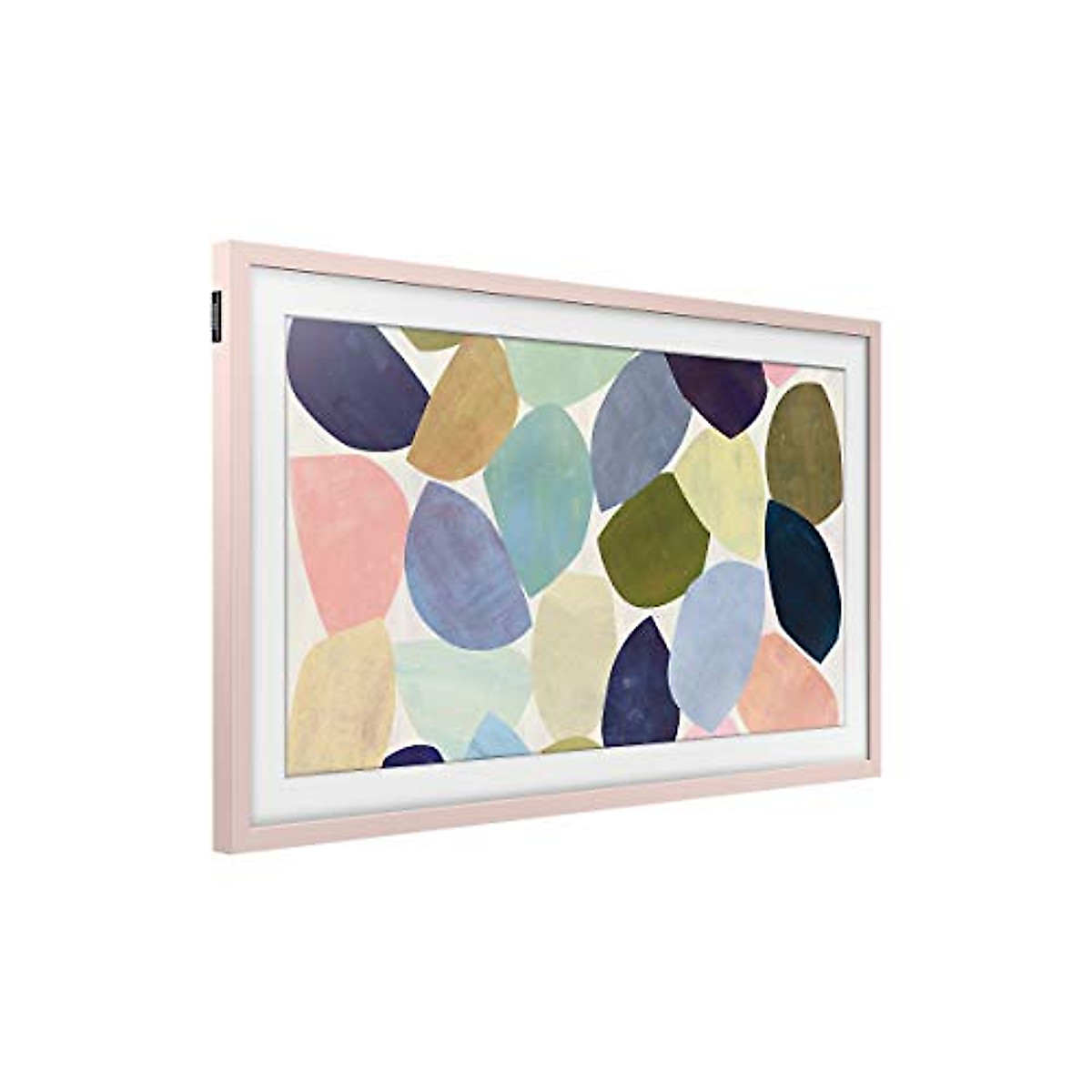 SAMSUNG 32-inch Class The Frame TV with Customizable Natural Pink Bezel (2020 Model)