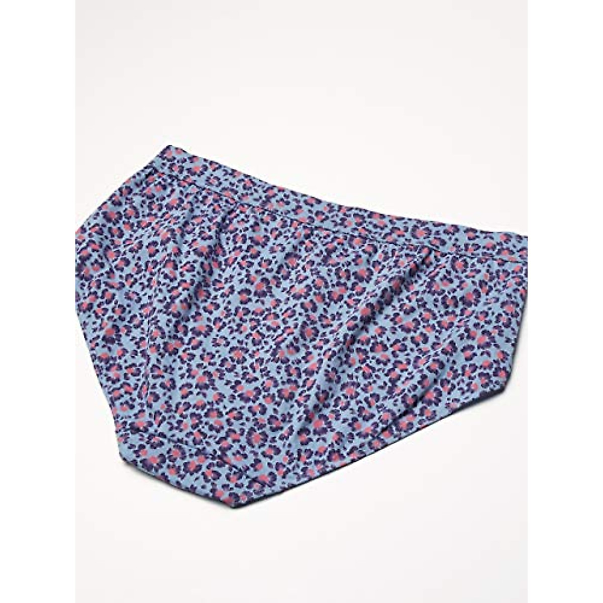 Just My Size Women's Plus Size Cool Comfort Ultra Soft Brief 6-Pack, Assorted, 10