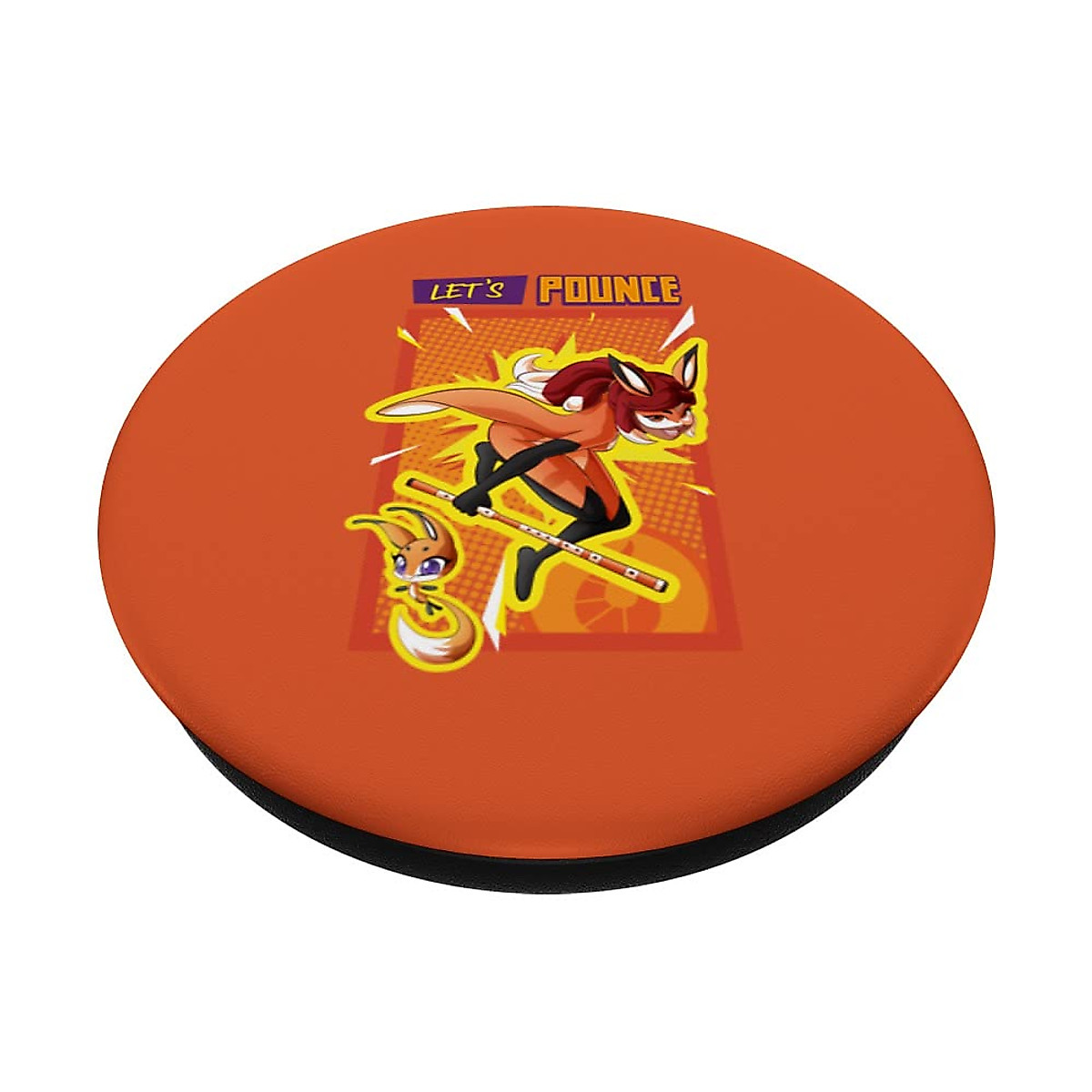 Miraculous Ladybug Orange Collection Rena Rouge PopSockets Swappable PopGrip