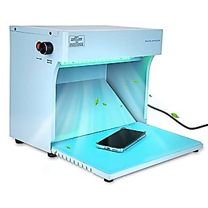 Laminar Flow Hood Laminar Air Flow Clean Bench Workstation Vertical Laminar Flow Hood Mycology Dust Free Room Worktable for Phone LCD Repair HEPA Filter Dual Lights