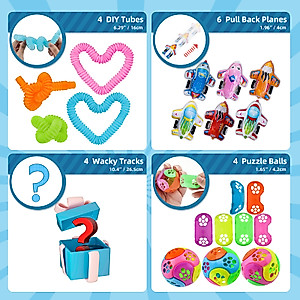 nicknack 200PCS Party Favors Kids Goodie Bag Fillers Toy Assortment Party Prizes Box for Classroom Treasure Prizes box Toys Small Fidget Toy Gifts for Boys Girls