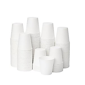 RACETOP [600 Pack] 3 oz Bathroom Paper Cups, Disposable Paper Cups, Small Mouthwash Cups, Ideal for Bathroom