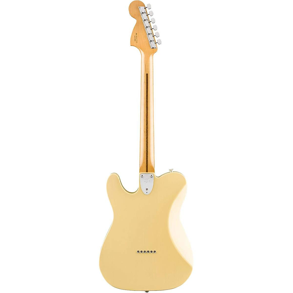 Fender Vintera 70s Deluxe Telecaster Electric Guitar, with 2-Year Warranty, Vintage Blonde, Maple Fingerboard