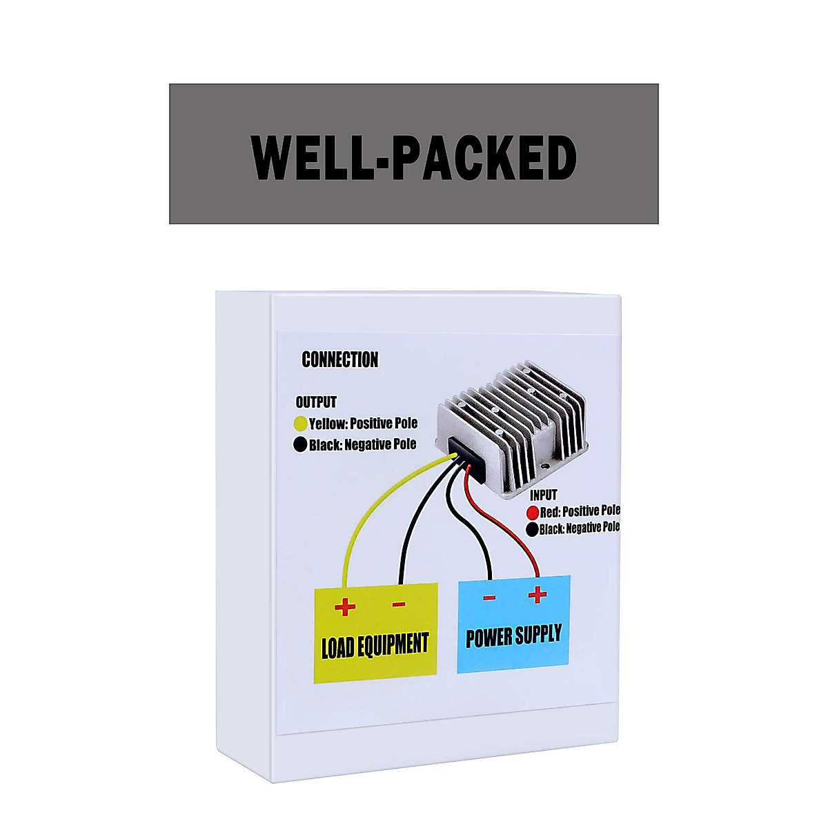 dkplnt 5A 60W 12V Golf Cart 24V 36V 48V to 12V Converter Buck Transformer DC-DC Converter Non-Isolated