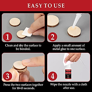 Welding High-Strength Oily Glue, 30g Instant Oily Glue - Super Glue, Sturdy High Strength Oily Glue for Long-Lasting Repairs on Electrical, Electronic, Metal, Plastic, Wood, Ceramics (1)