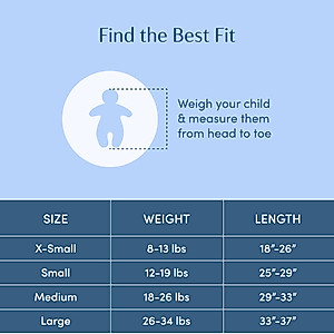 SleepingBaby Zipadee-Zip Transitional Swaddle Sack, 12-24 Month - Roomy Zipper Swaddle for Easy Diaper Changes and Proper Hip Development - Baby Swaddle Sack, Large - Goodnight Moon