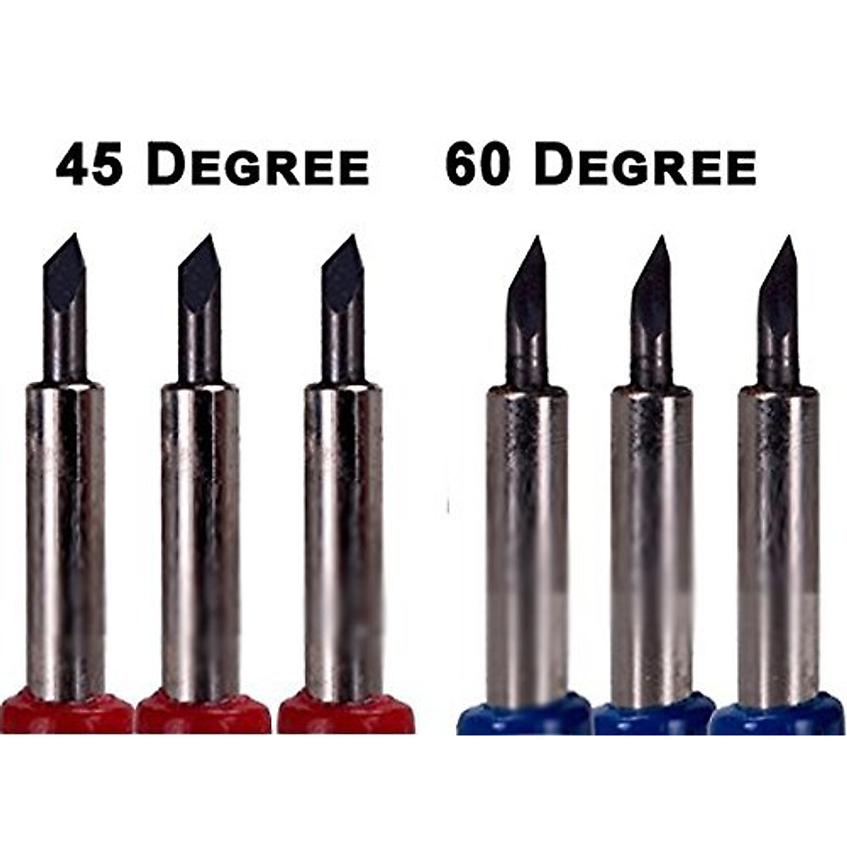 Craft Blades German Carbide Bulk Packs Deep Point (20 Pack - 15 Standard & 5 Deep Point)