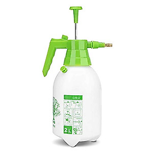 2L PP Manual Pressurized Water Sprayer Spray Gun Sprinkler Tool Safe Valve Design for Garden Lawn Plant