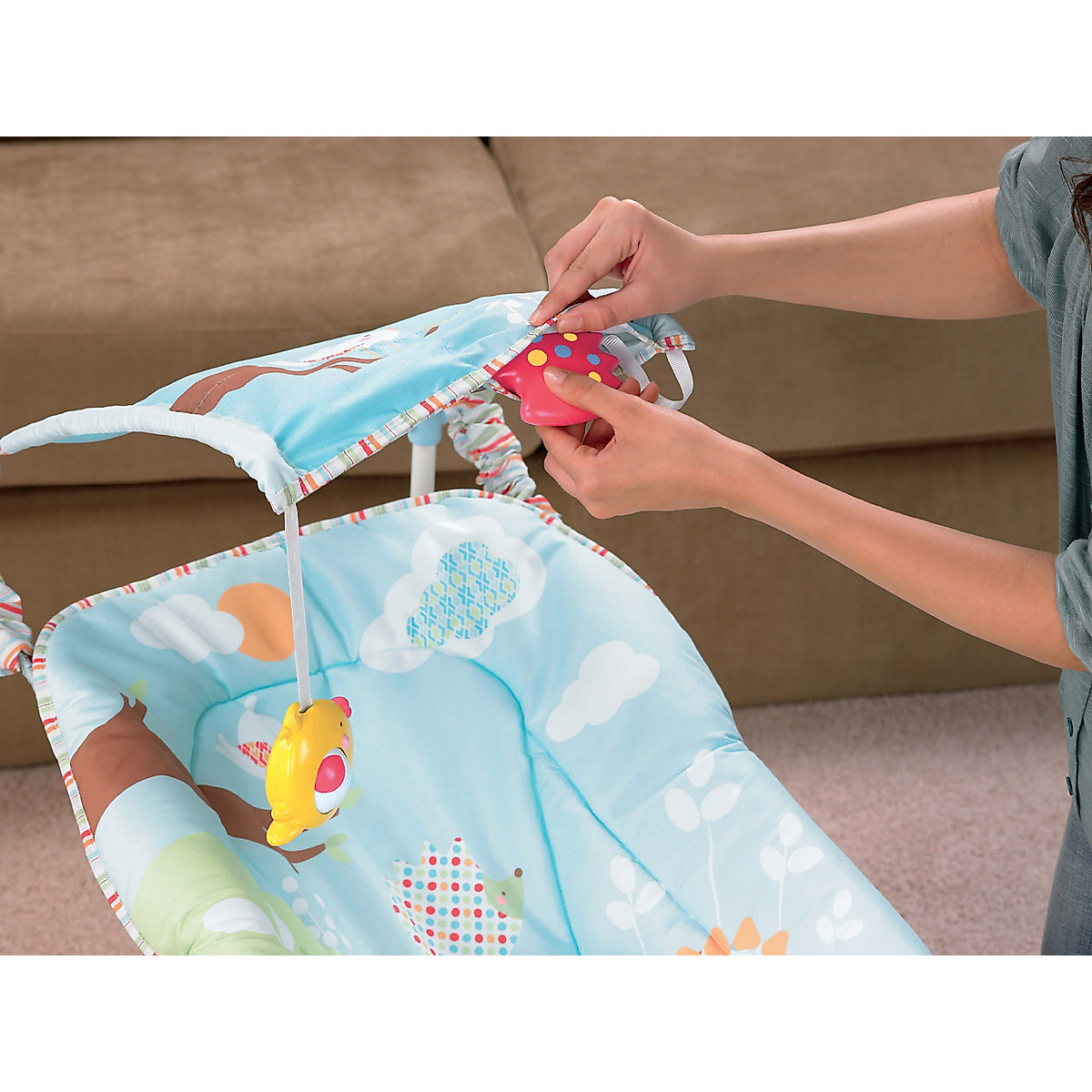 Fisher-Price Soothe & Go Bouncy Seat