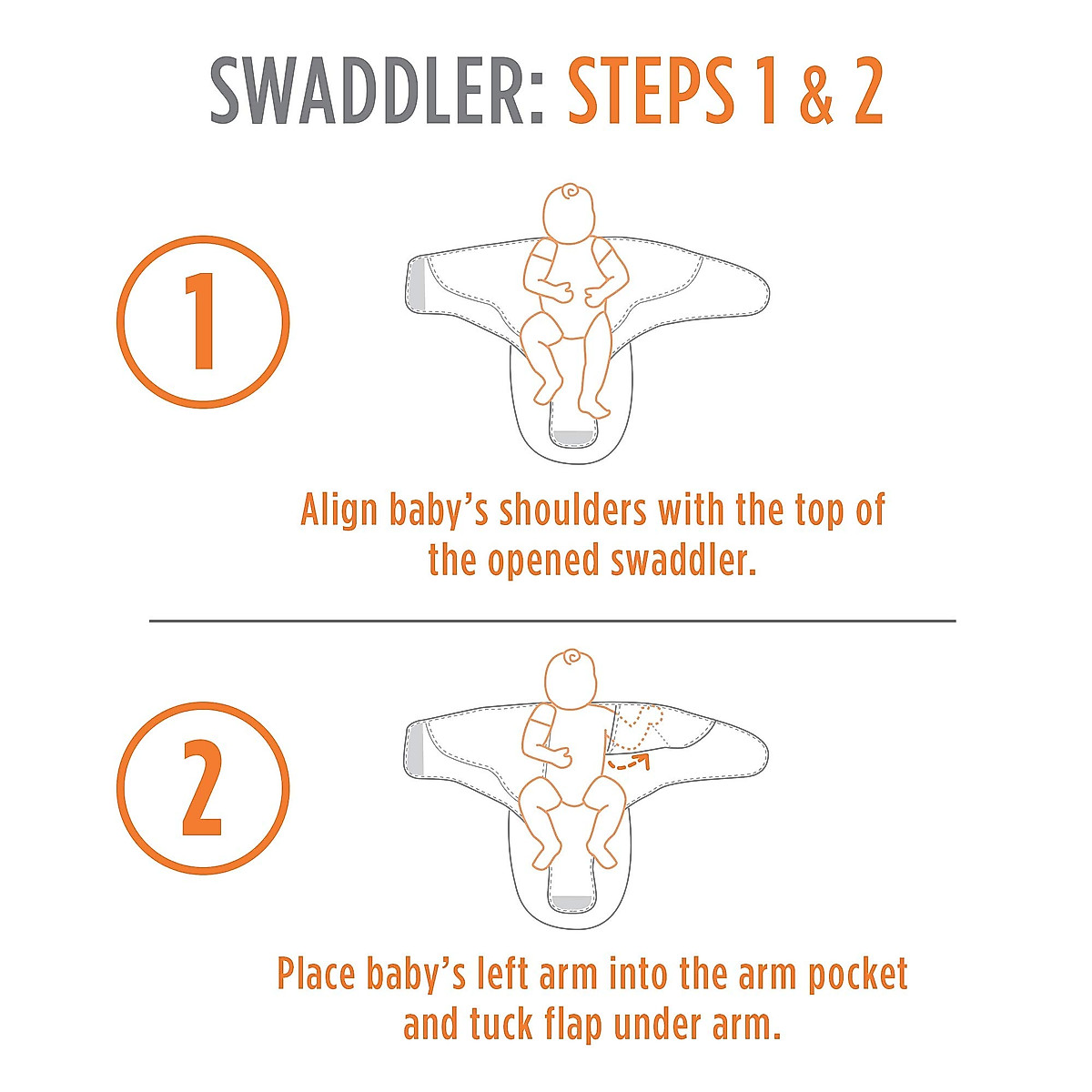 Ergobaby Swaddle Wrap, Original Swaddler, Natural